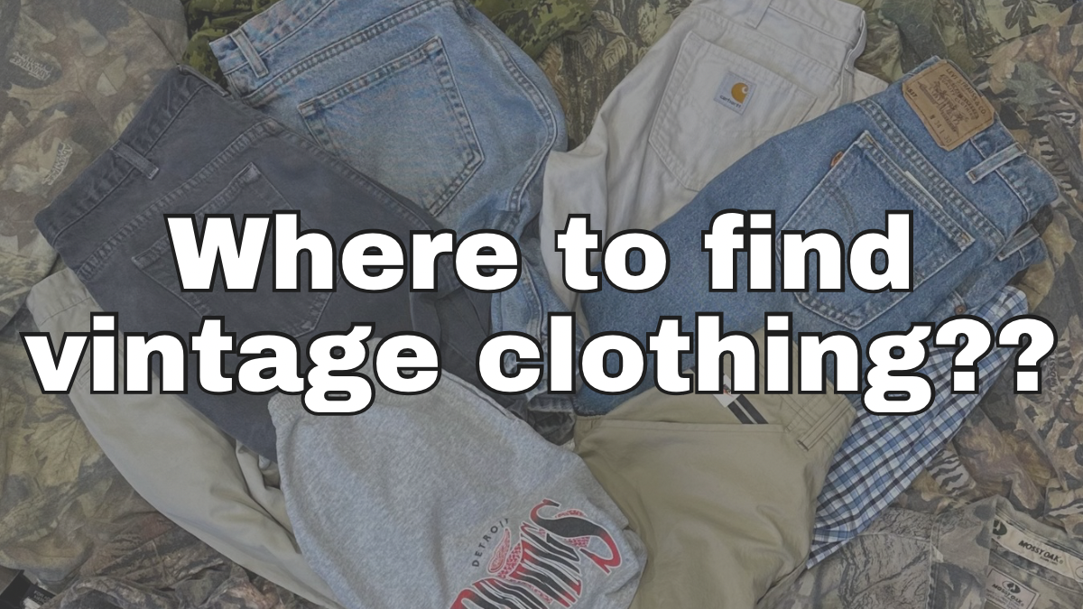 Where to Find Vintage Clothing? | Curated Vintage | Canada – NEWLIFE