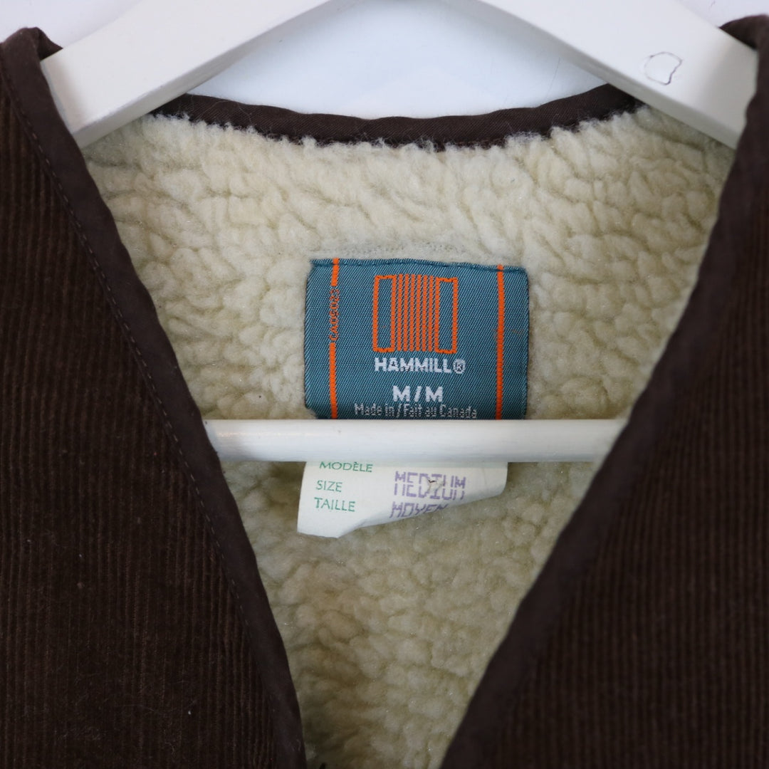 Vintage 1997 Hammill Sherpa Lined Corduroy Vest - M – NEWLIFE Clothing